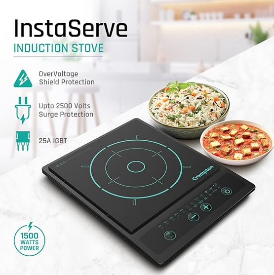 Crompton induction cooker store